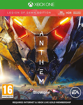 Microsoft Xbox One S 1Tb ANTHEM Legion of Dawn Edition. 1 Month Microsoft Xbox Gold and 1 Month Game 320053