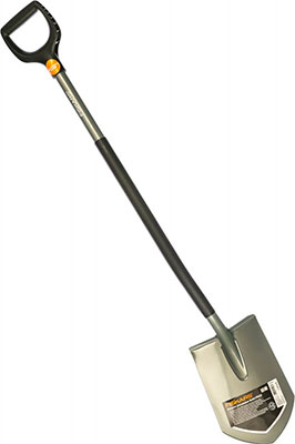 Лопата штыковая Fiskars PROF Fiskars 1050649 купить в Москве по низким ценам в интернет-магазине ...