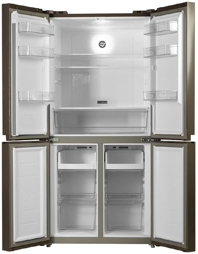 Многокамерный холодильник Centek CT-1756 NF Beige Glass купить в Москве ...